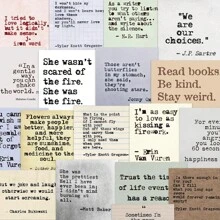 60pcs Famous Quotes Stickers Positive Stickers For Vintage Journal DIY ...