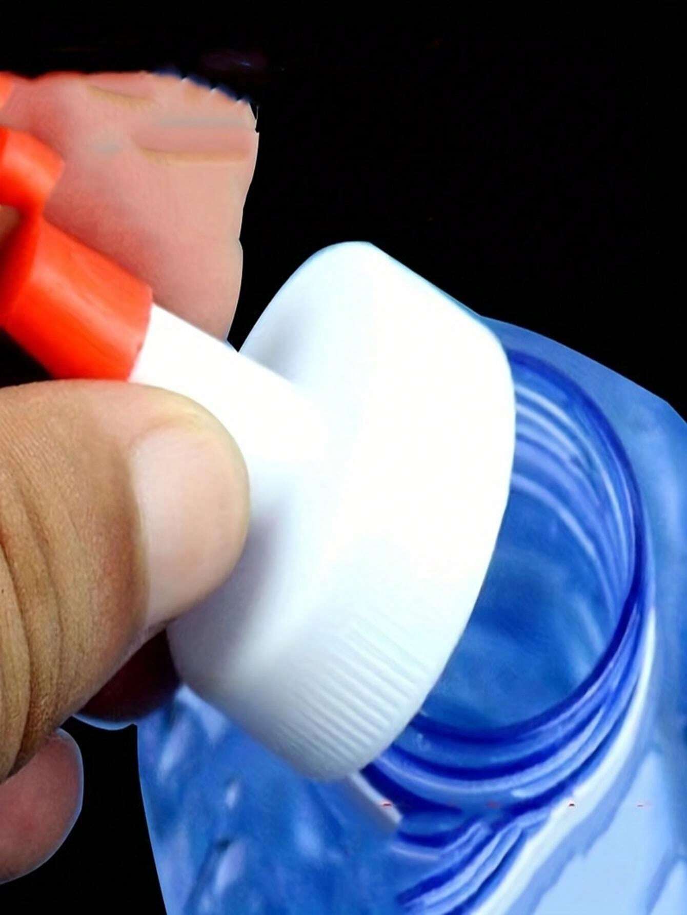 Plastic Bottle Cap With Leak-Proof And Seal Sticker, Suitable For Screw ...