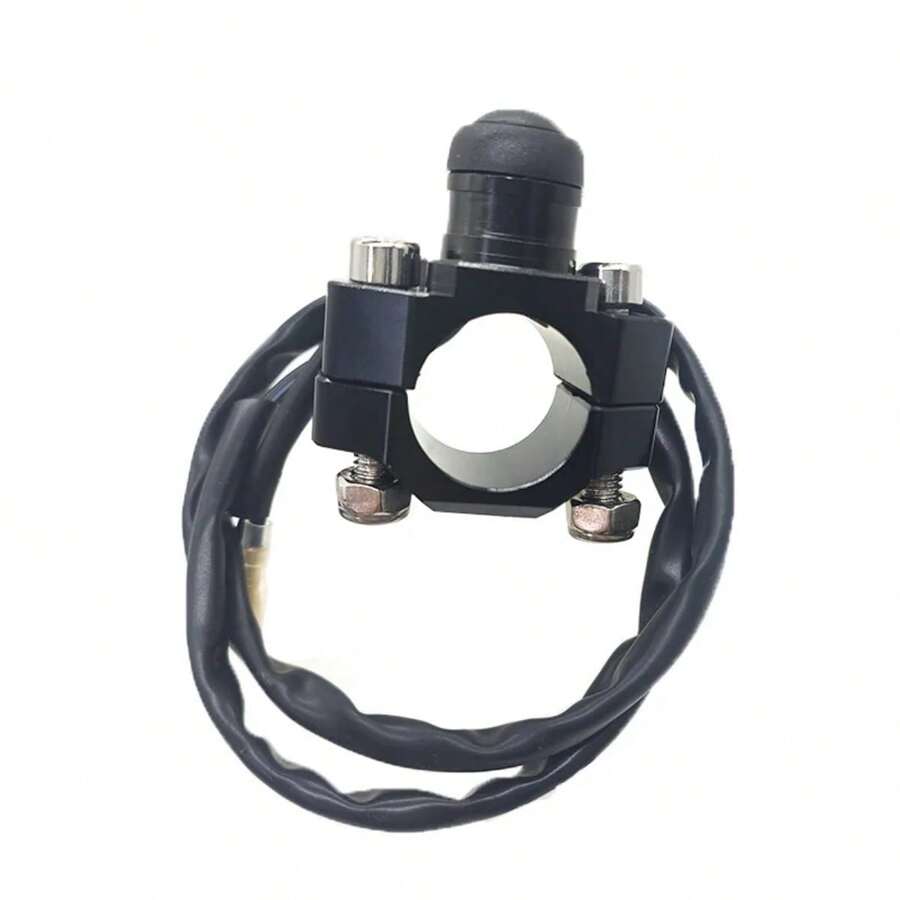 CNC Universal Motorcycle Engine Stop Start Kill Switch Momentary Push ...
