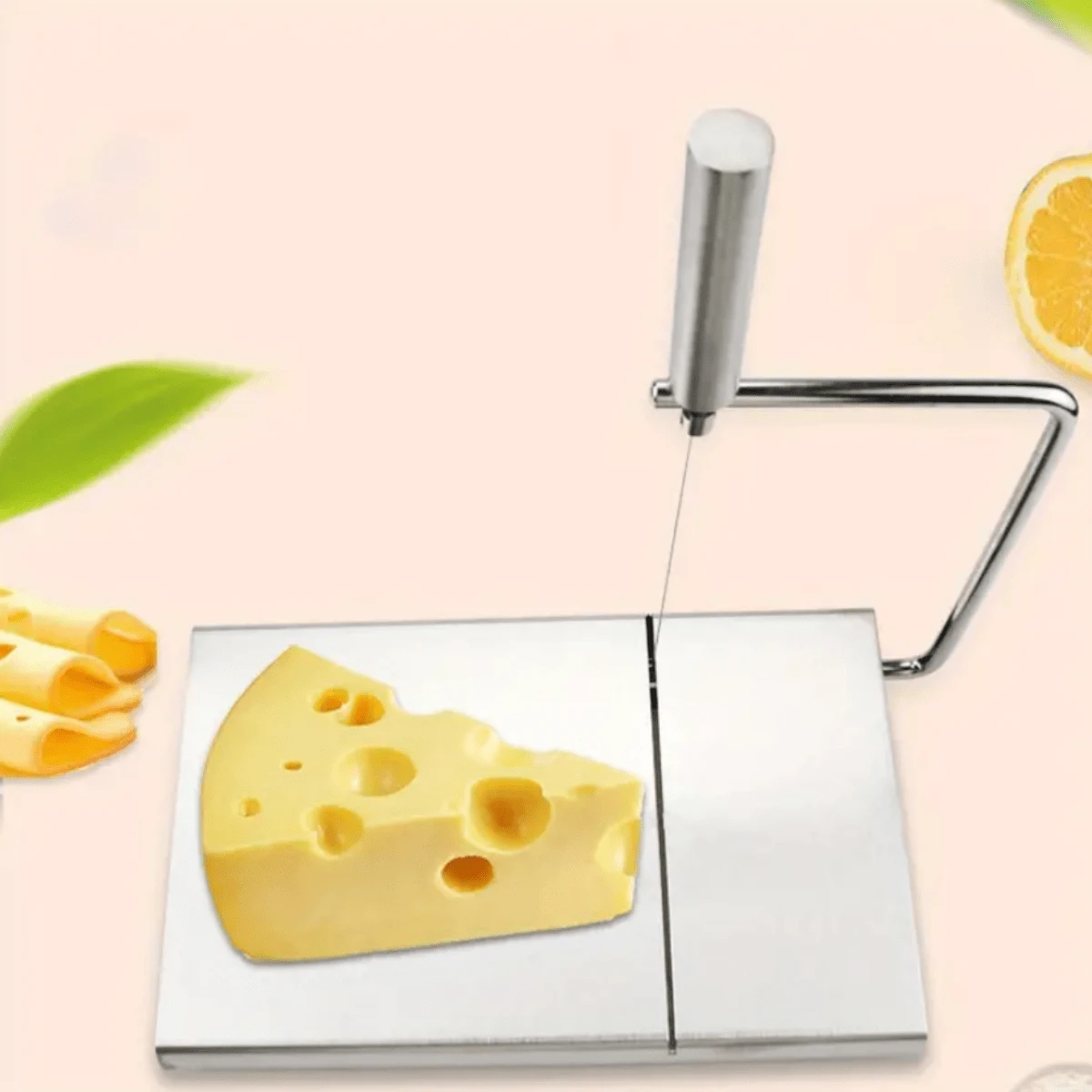 1pc Cheese Slicer, Ergonomic Handle Spirit Cheese Slicer, Manual Cheese ...