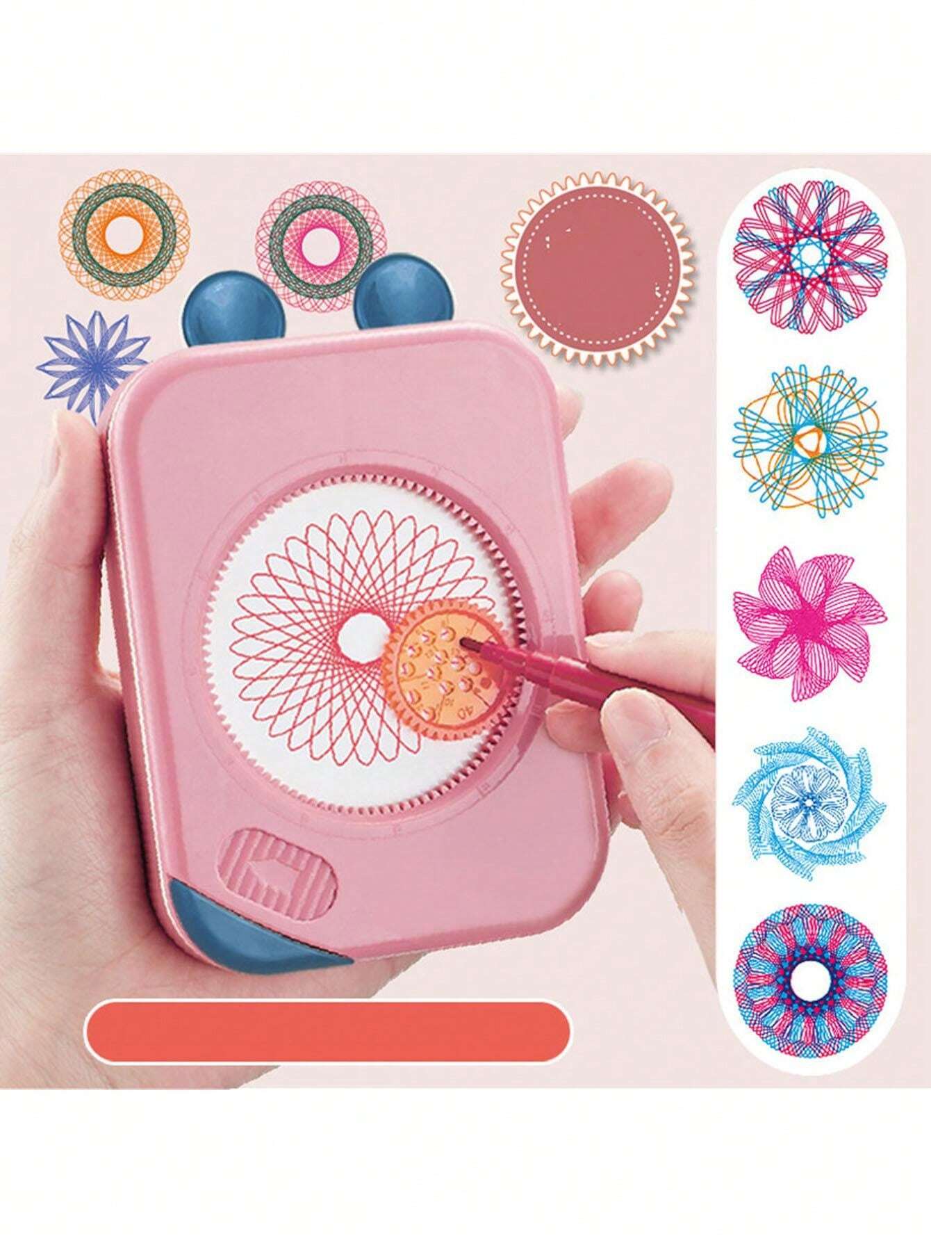 A Set Of Plastic Compass Storage Kit, Creative Art And Craft ...