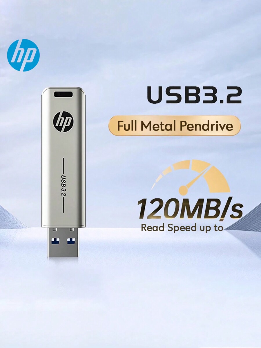 HP USB Flash Drive X796w USB3.2 32GB 64GB 128GB 256GB Metal Pendrive ...
