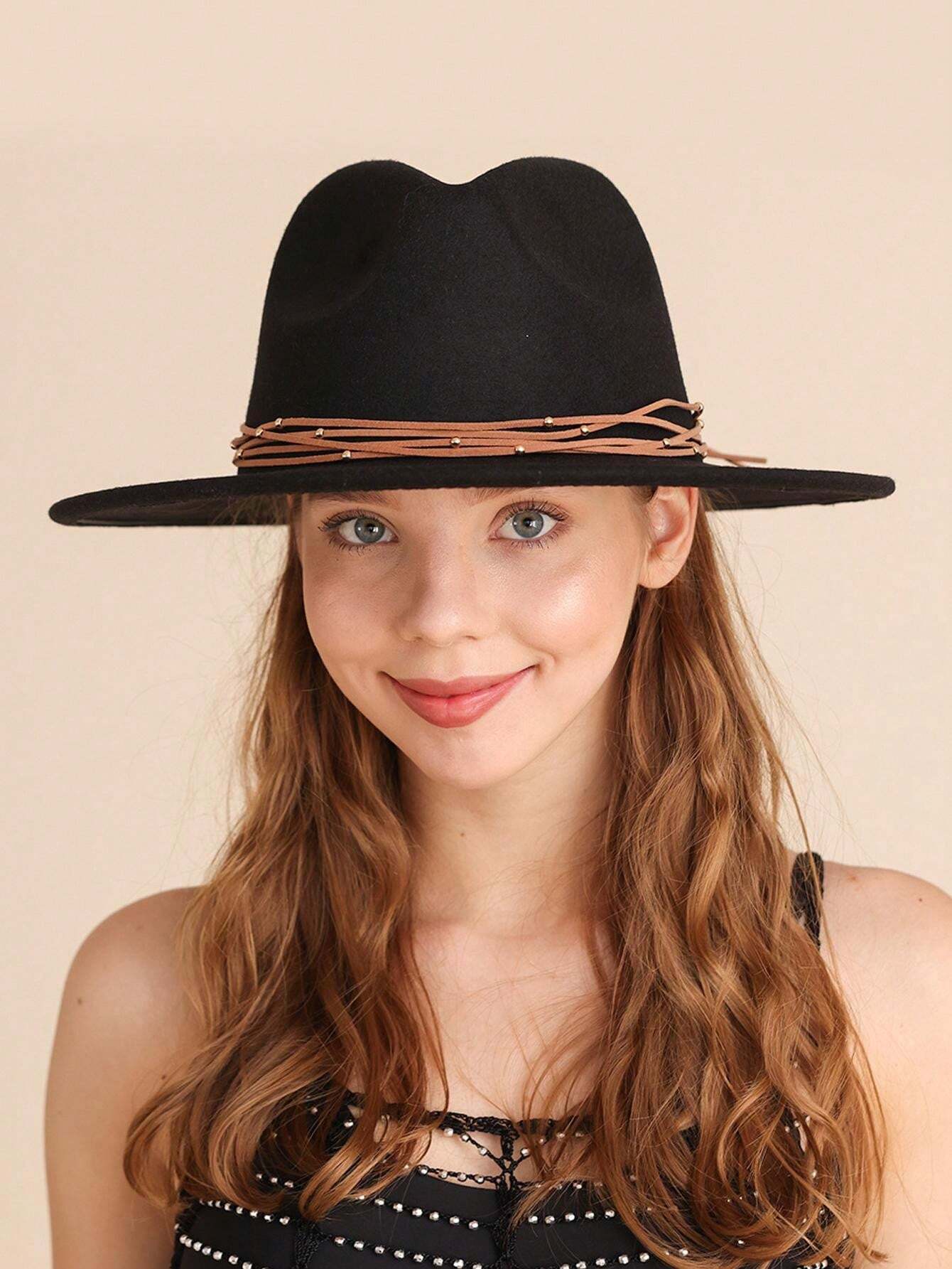 1 Stück Neue Ankunft Western Style Frauen Cowboy Hut, Retro Ritter Hut ...