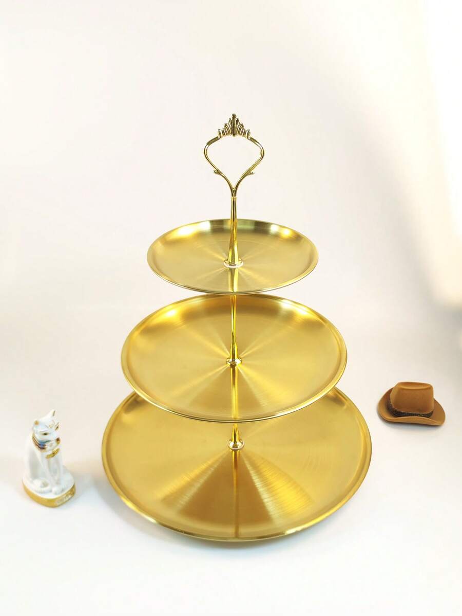 1PC 2-3 Plate + 1 Set Of Accessories Dessert Display Stand Layered ...