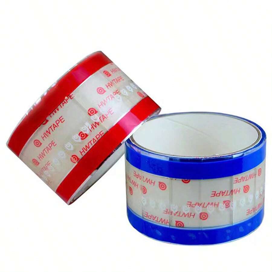 5 Rolls Clear Easy Tear Packaging Tape For Sealing Milk Tea, Takeout ...