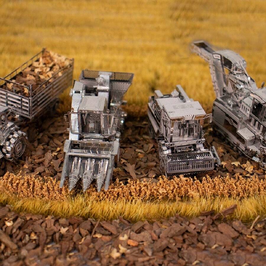 3D Metal Assembly Model DIY Stainless Steel Puzzle Agricultural ... 3D Metal Assembly Model DIY Stainless Steel Puzzle Agricultural ...