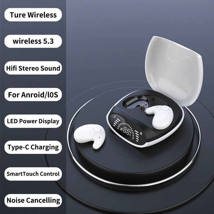 New Wireless Earbuds With Ultra-Thin Design, Stick To Your Ears Without ...