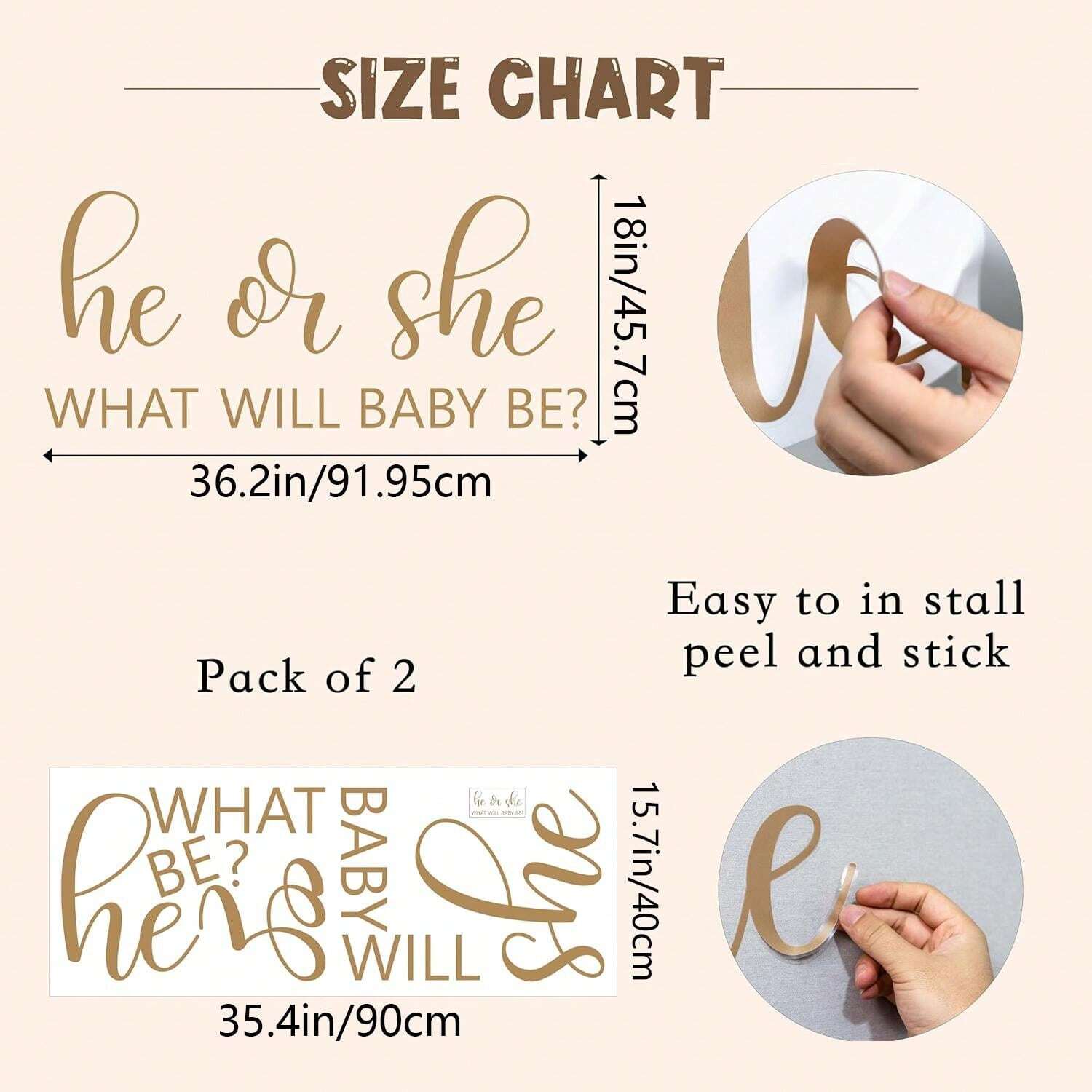 He Or She What Will Baby Be Balloon Arch Decoration - Gender Reveal ...