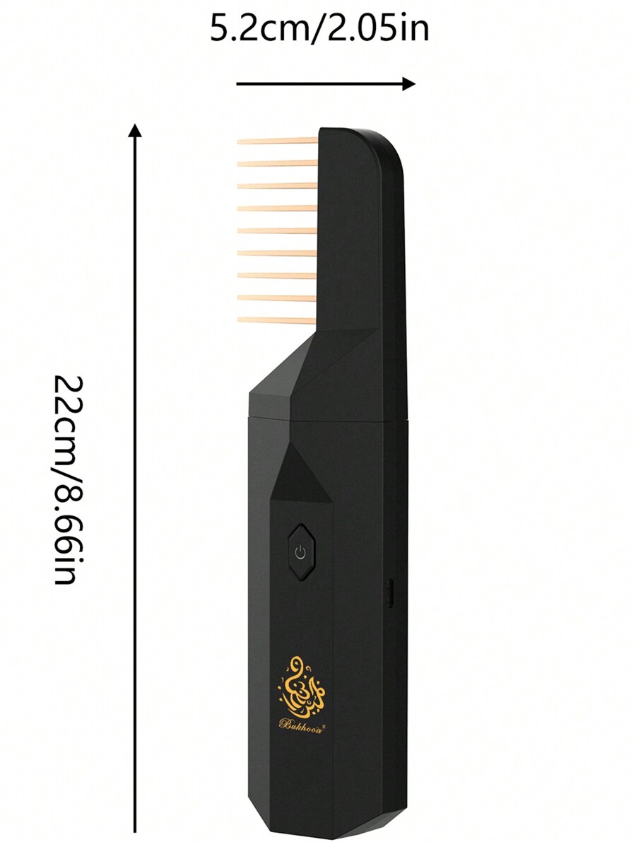 bukhoon Arabic Electronic Hair Incense Burner Mubkhar Portable Comb USB ...