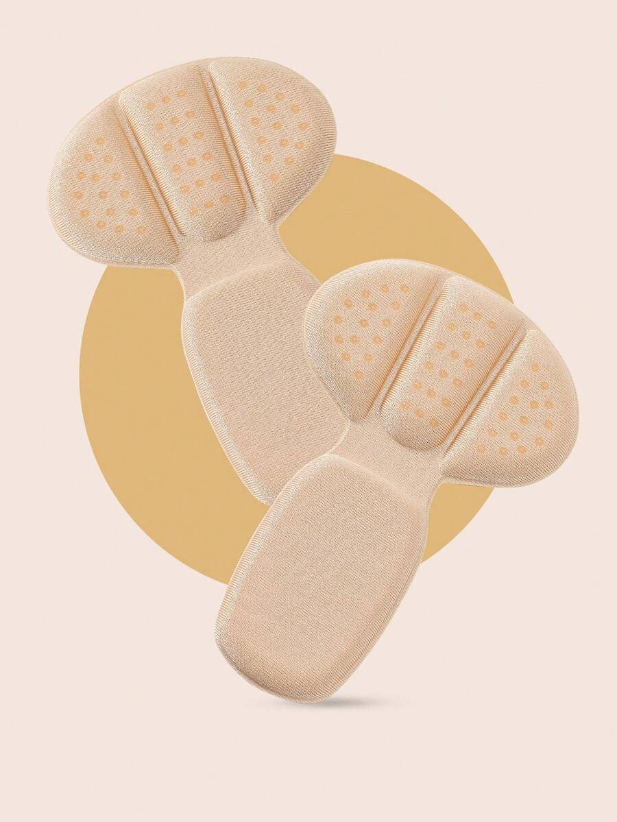 1 Pair Heel Pads With Back Adhesive - Anti-Friction And Anti-Slip ...