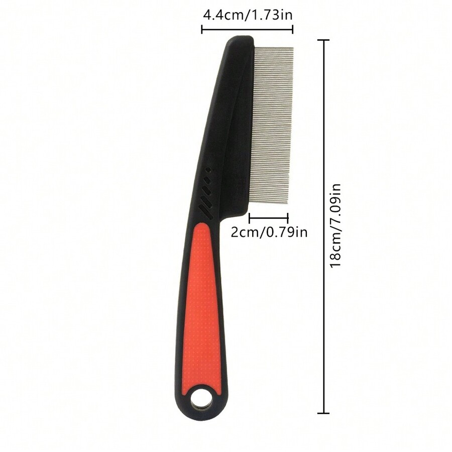 1 Pc Stainless Steel Lice Comb, Suitable For Removing Dandruff, Lice ...