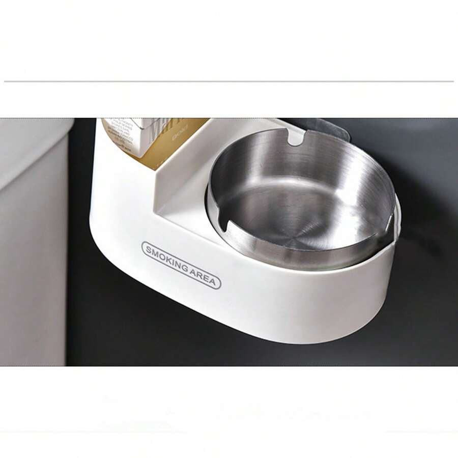 Wall-Mounted Ashtray For Home Living Room With Lid And Hanging Hole ...