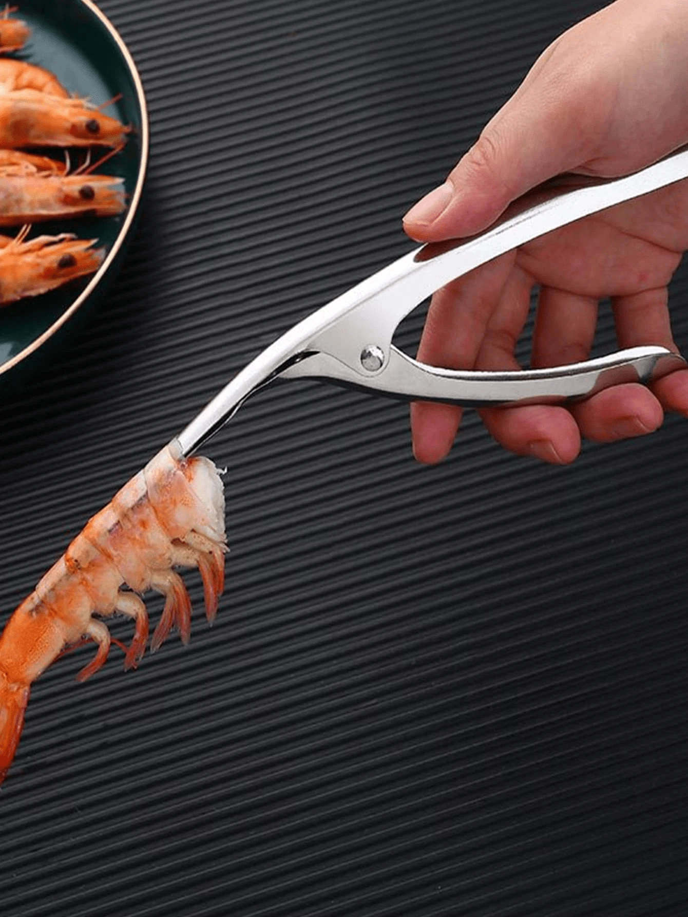 304 Stainless Steel Shrimp Peeling Device, Prawn Peeler, Sheller ...