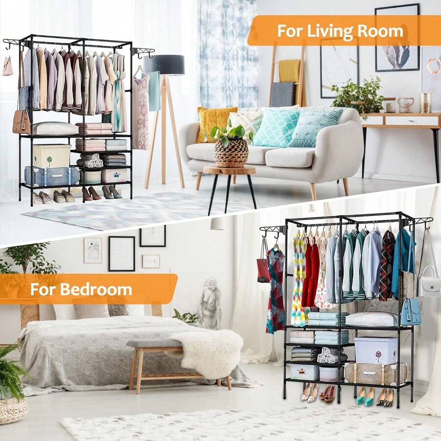 Armario Closet Organizador de Ropa Armario, Armable y Portátil, Closet ...
