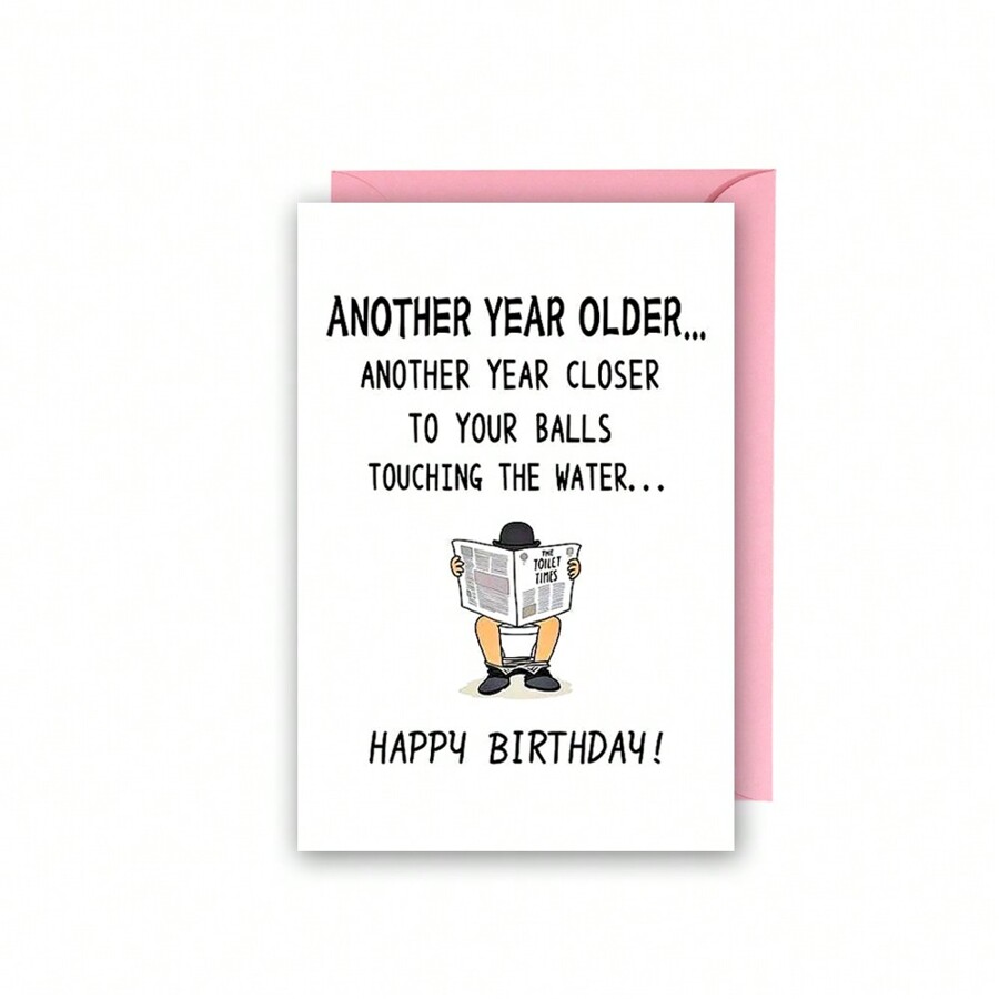 Funny Birthday Cards For Men, Humorous And Loyal Friend Cards For ...