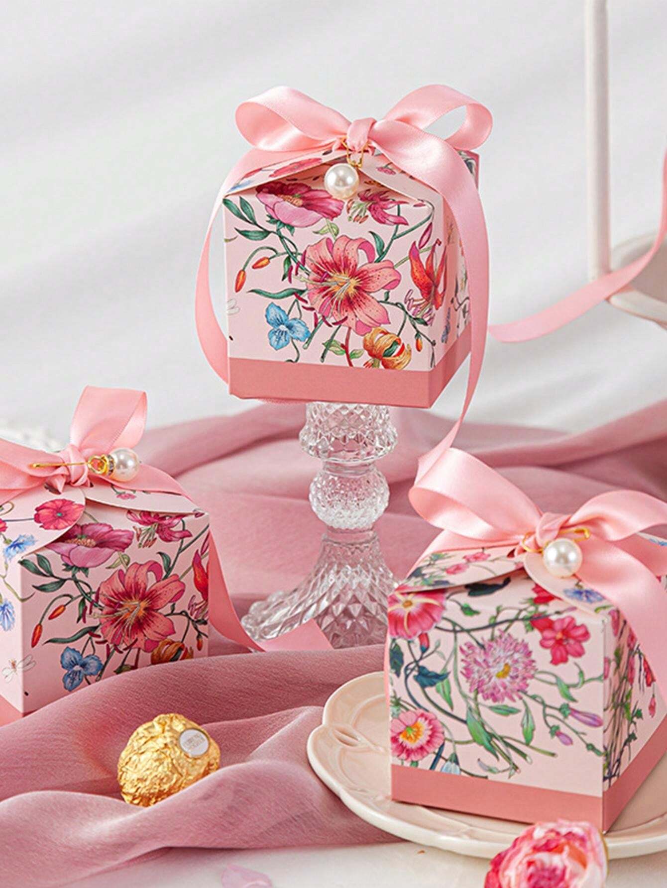 5/10/20/30 Pcs Favor Boxes 2.75 Inch Candy Boxes Gift Boxes With ...