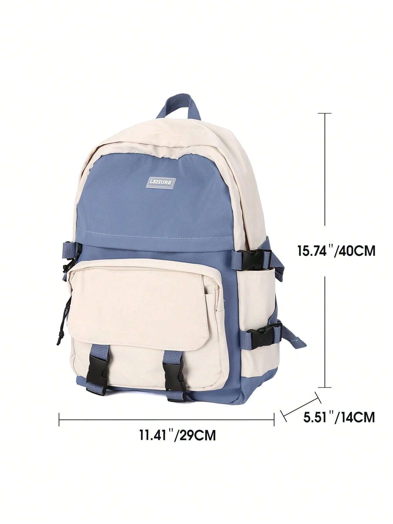 Casual Lightweight School Backpack Bookbag For Women Men, Unisex ...