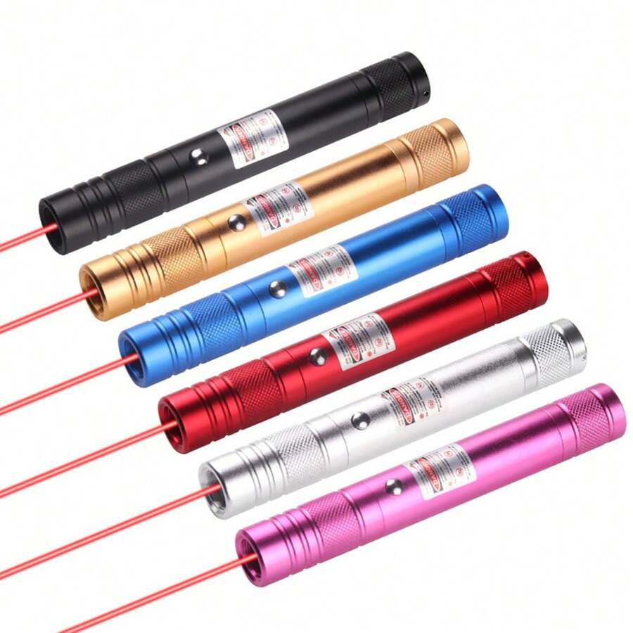 Colorful Red Laser Pointer USB Rechargeable Strong Laser Pen High Power ...