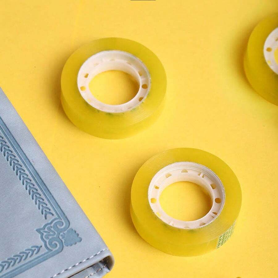 6 Rolls Transparent Small Tape For DIY Flower Bouquet Packaging And ...