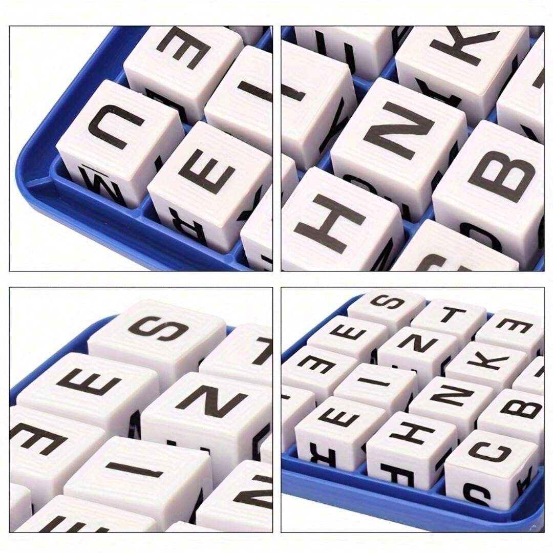 BOGGLE, Juego de ortografía de palabras, Juego de dados de ortografía ...