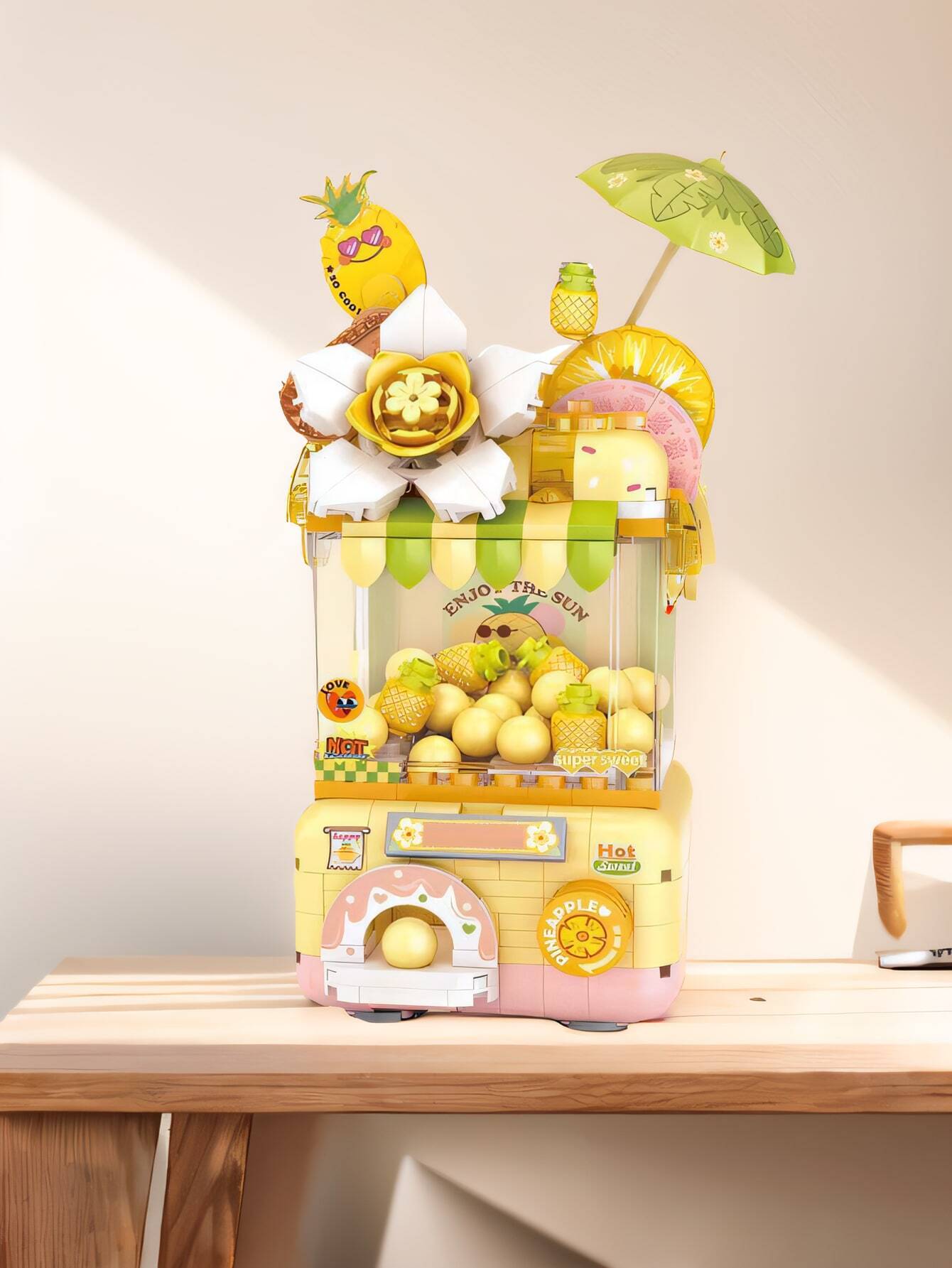 City Mini Egg Twisting Machine Model Building Blocks MOC Candy ...