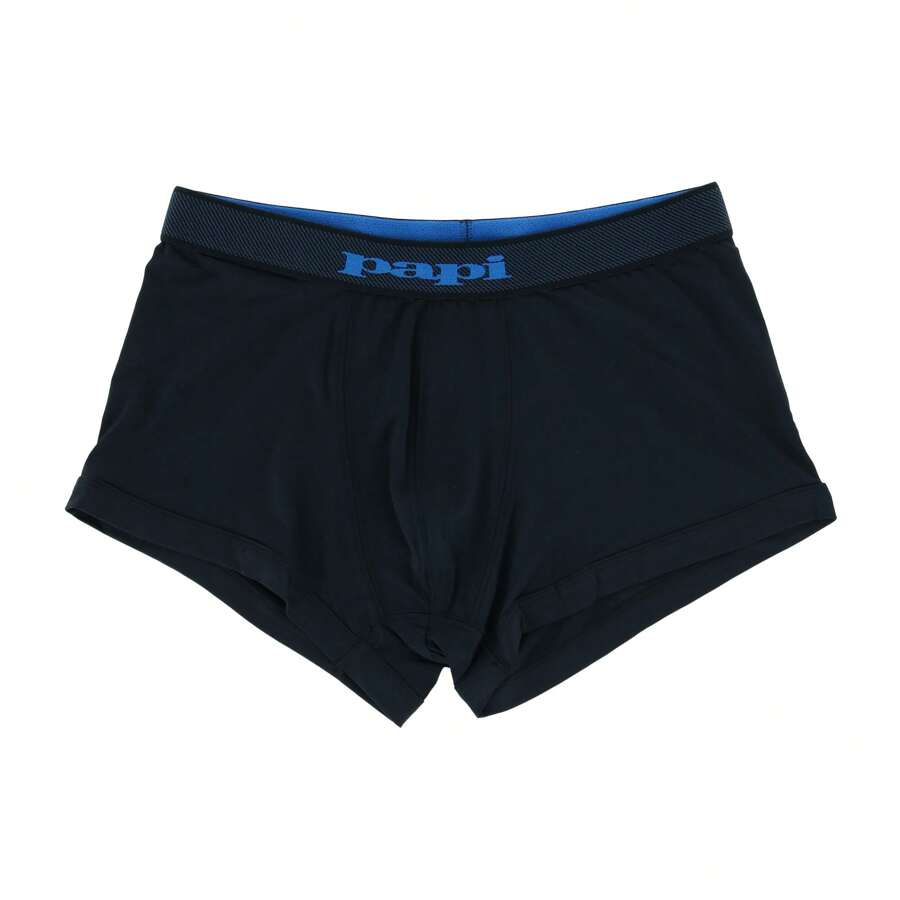 Papi Men's Brazilian Cut Plaid And Solid Underwear Trunks (2 Pack ...