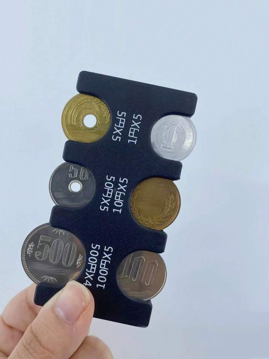 1pc Japanese Yen Coin Holder Hard Case Organizer And Storage For Coins ...