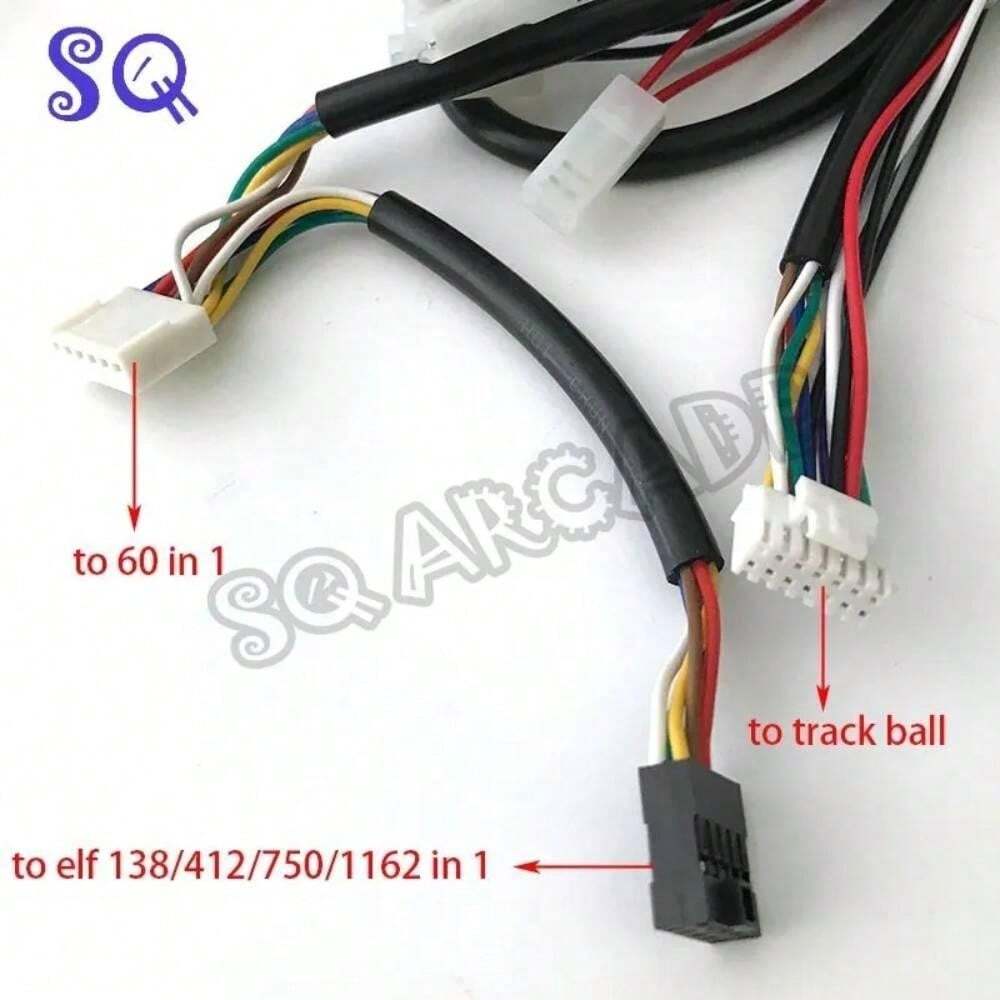 Arcade Led Tracking Ball Led Custom Lighting Game 60 In 1 Usb 3 In 1 ...