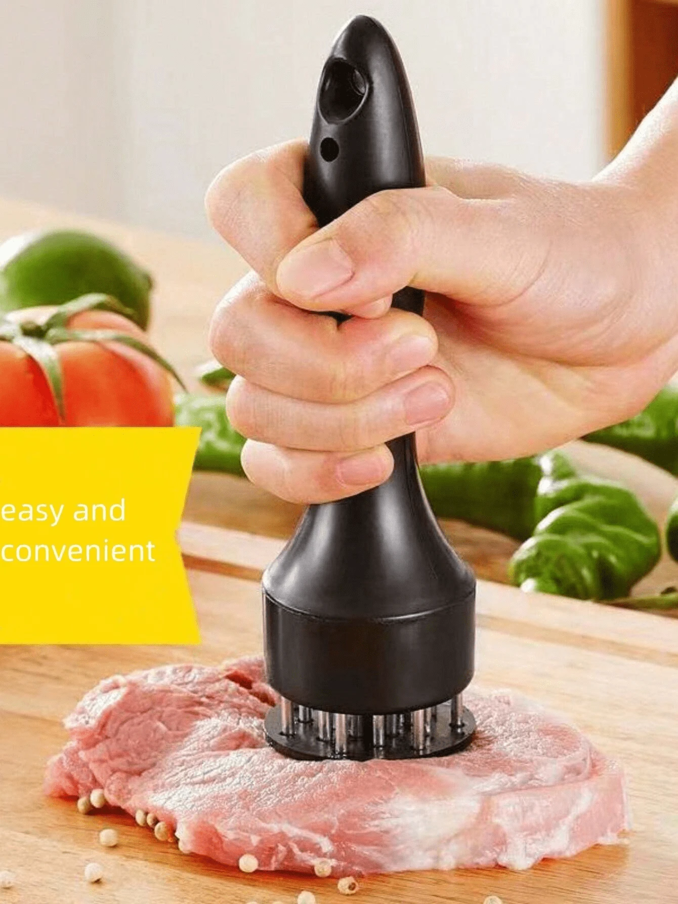 1pc Kitchen Tools Stainless Steel Steak Loose Meat Needle Meat ...