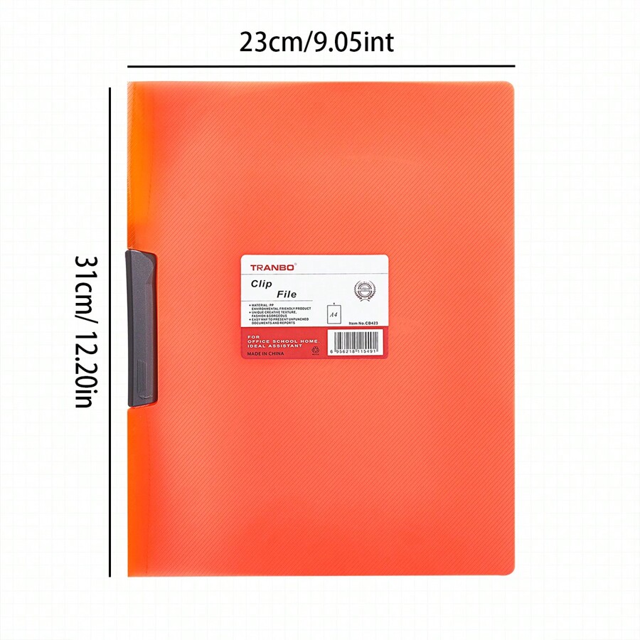 One A4 Diagonal Semi-Transparent Rotating Clip Diagonal Pull Rod Clip ...