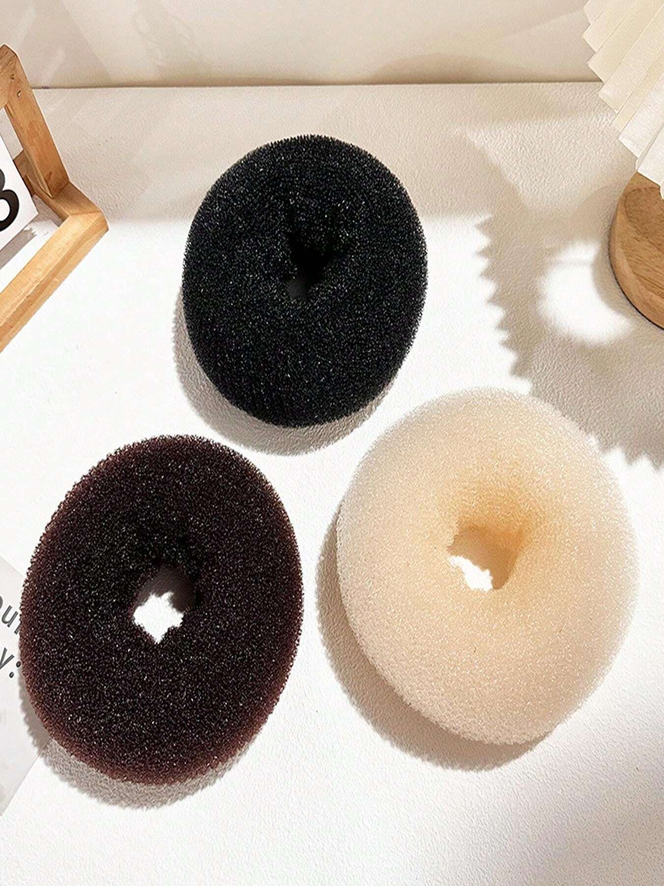 1pc Bun Maker Hair Tool With Flower Bud Accessory For Hair Bun Hair ...