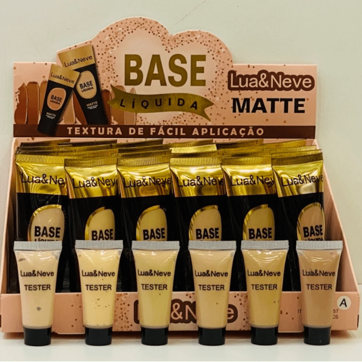 LL make up Base Líquida Matte Lua & Neve | SHEIN Brasil