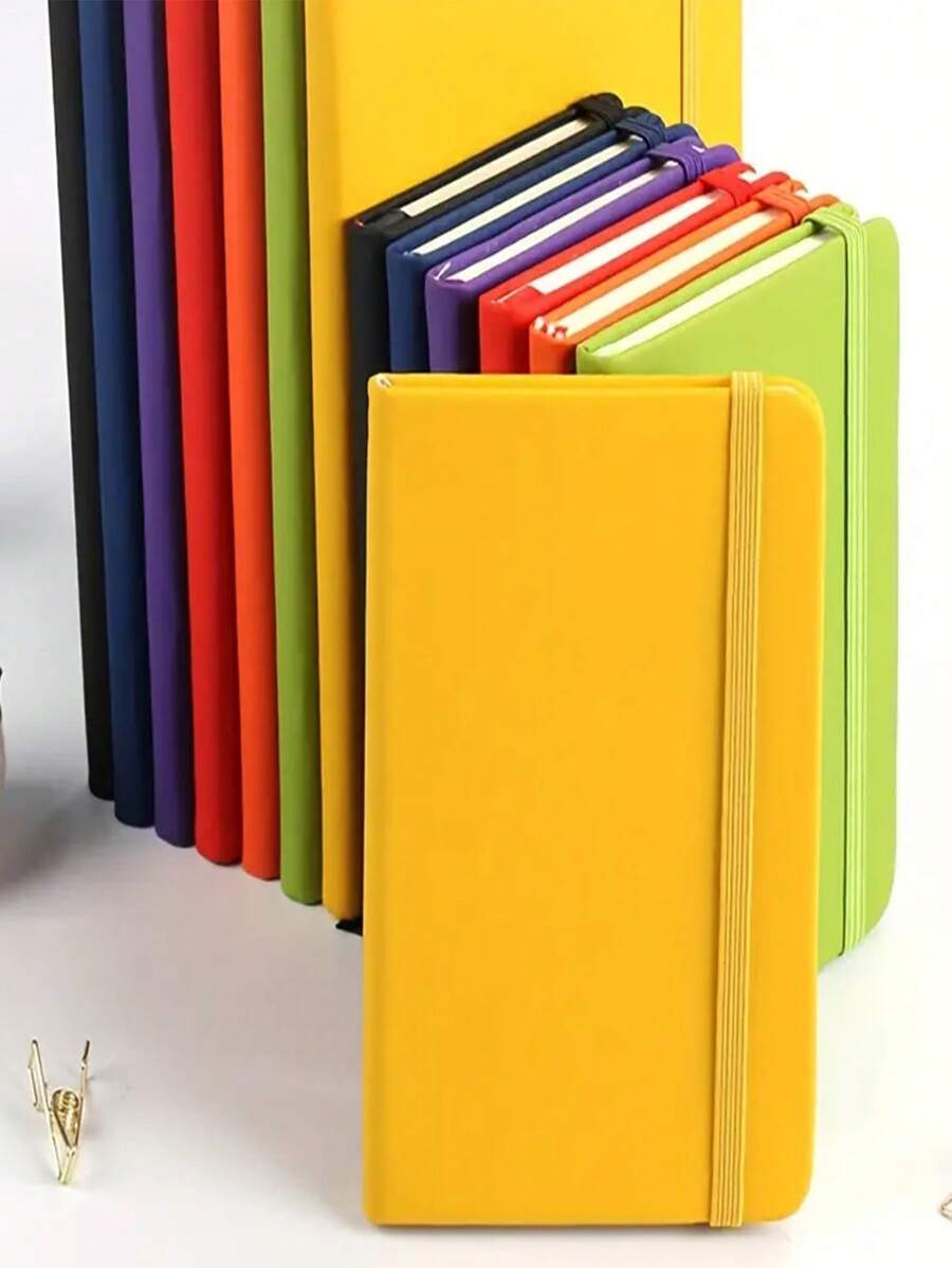 2-In-1 Pack, A5/A6 Business Style Notebook For Students Stationary ...