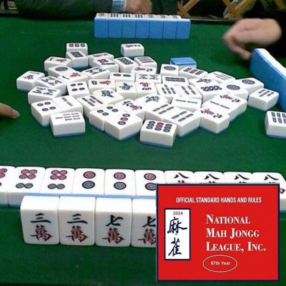 Mahjong League 2024 Large Size Cards, National 2024 Small Majang Cards ...