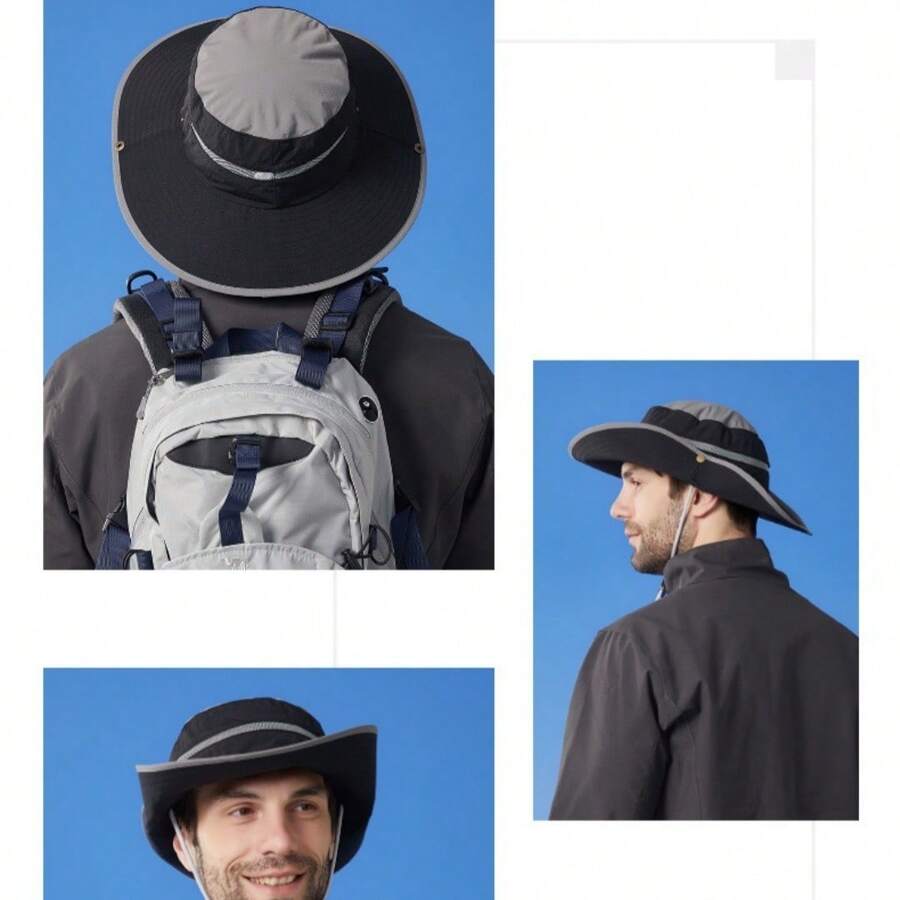 Summer Waterproof Wide-Brimmed Outdoor Hat For Men And Women, New Style ...