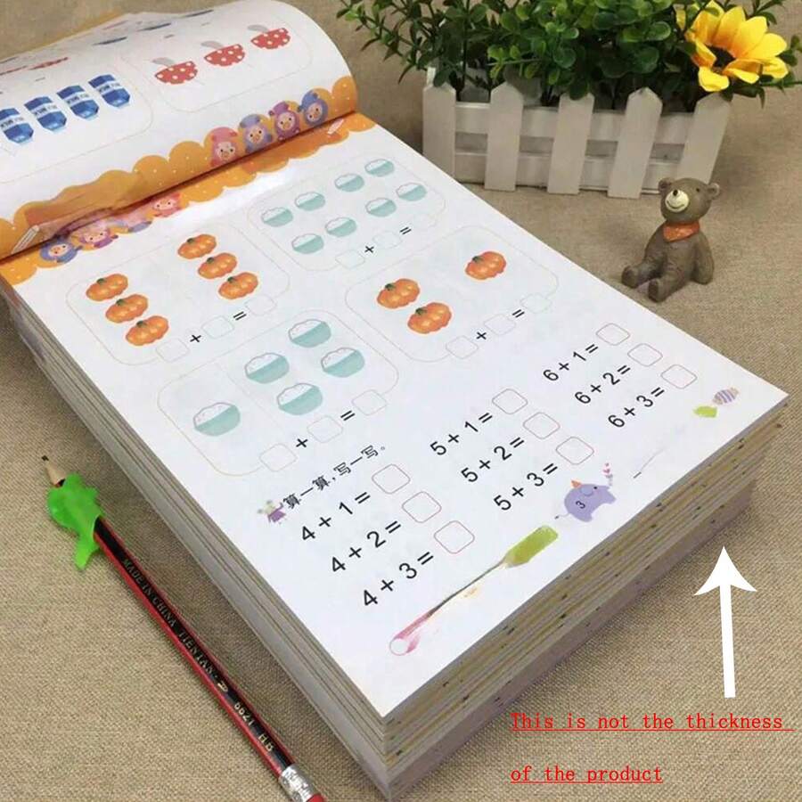 Handwritten 80 Pages/Notebook Student Addition And Subtraction Learning ...