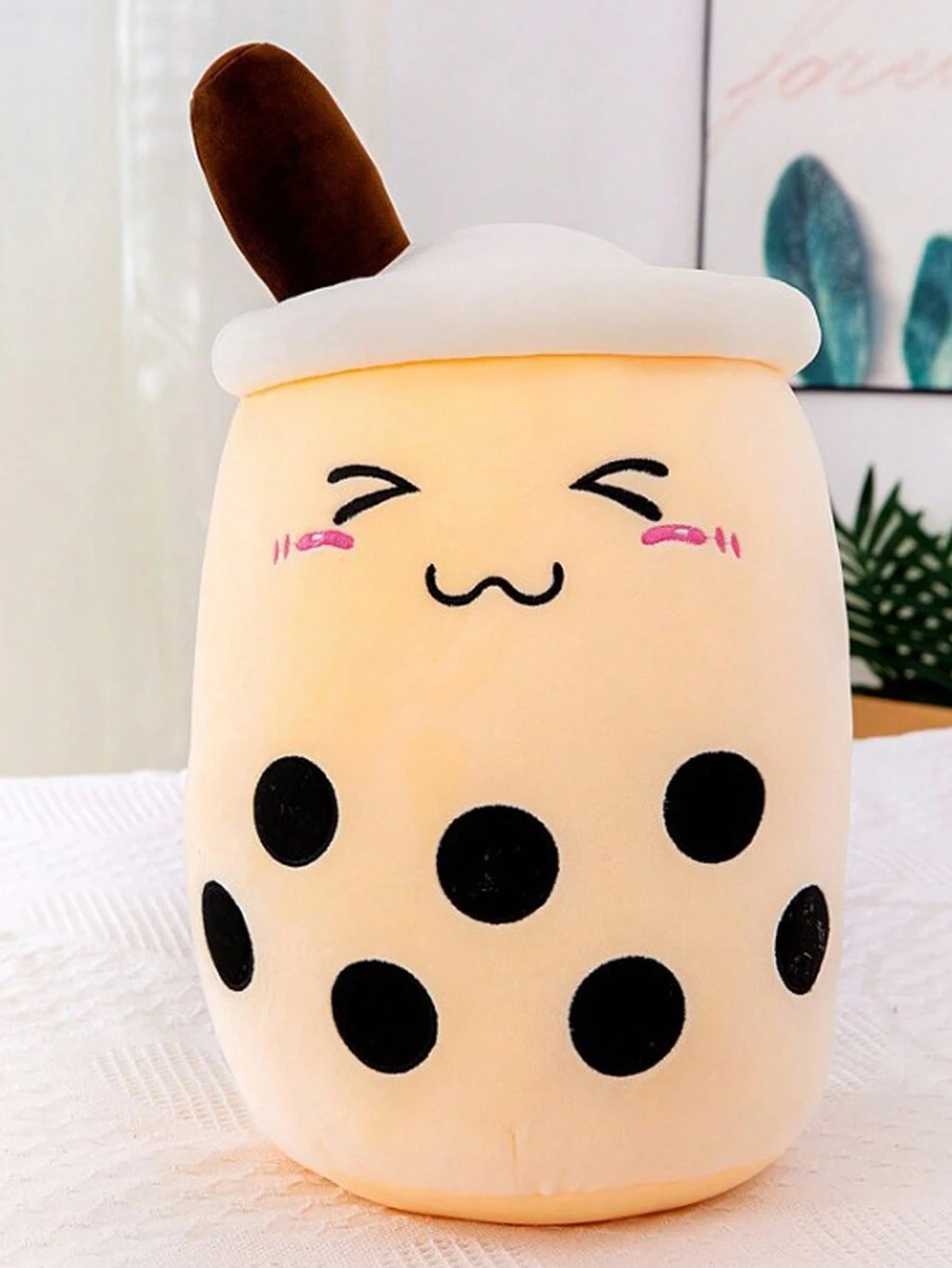 Stuffed Boba Bubble Tea Plush Pillow (24-35cm)- Cute Toy Gift Plushies ...