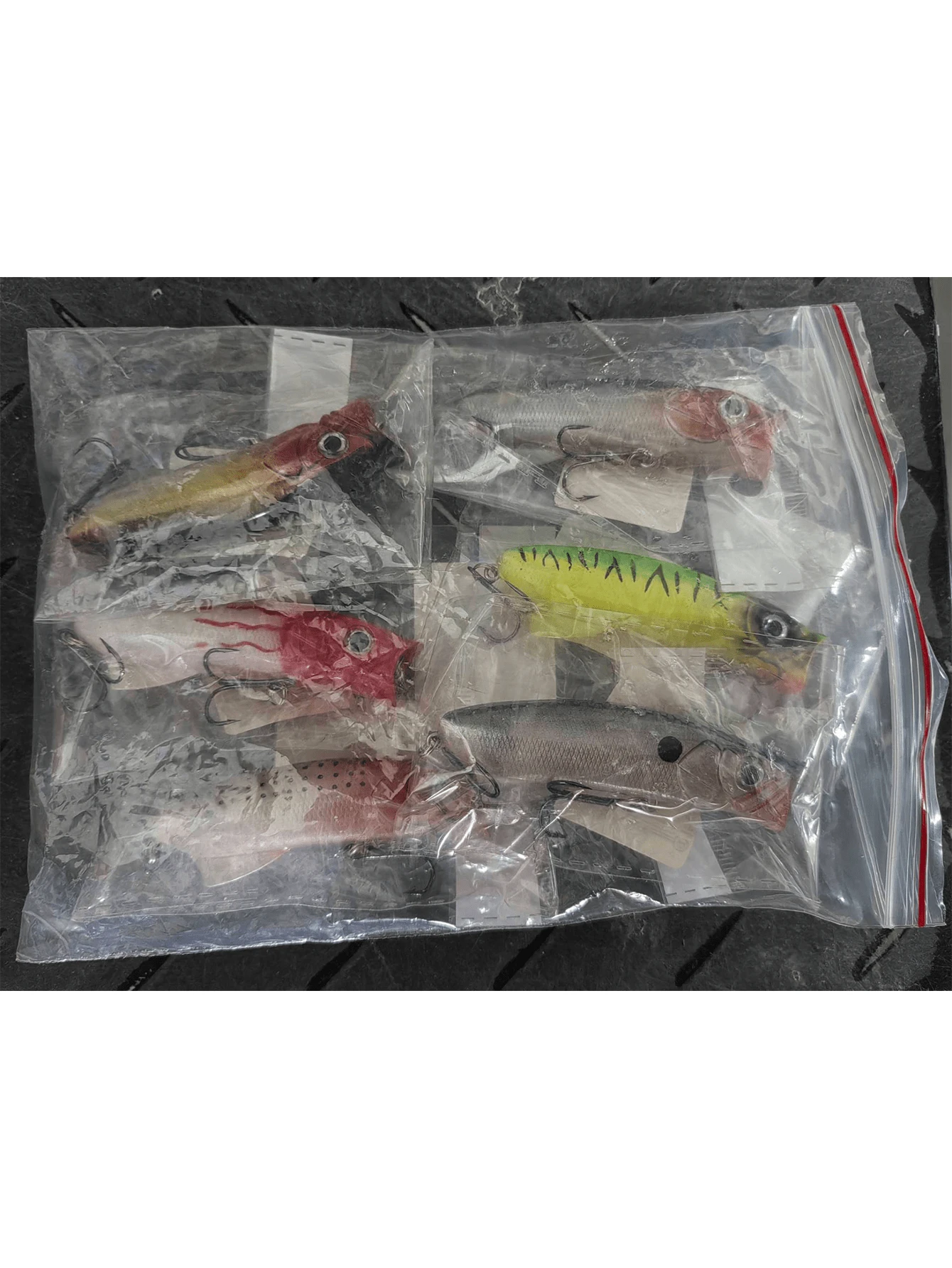 GOTURE Goture Bass Fishing Lure Kit, Topwater Bass Lures With Propeller ...