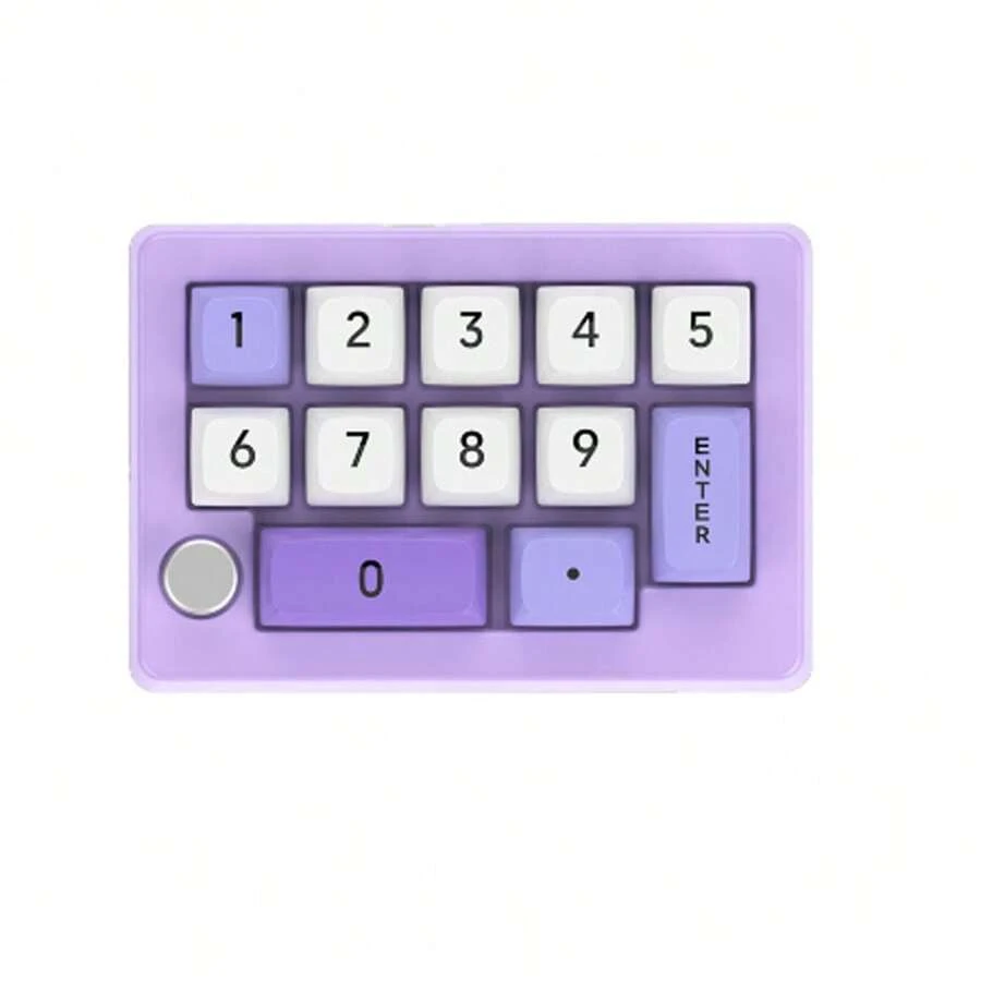 9-Key Mini Mechanical Numeric Keypad Customizable, Programmable, Driver ...