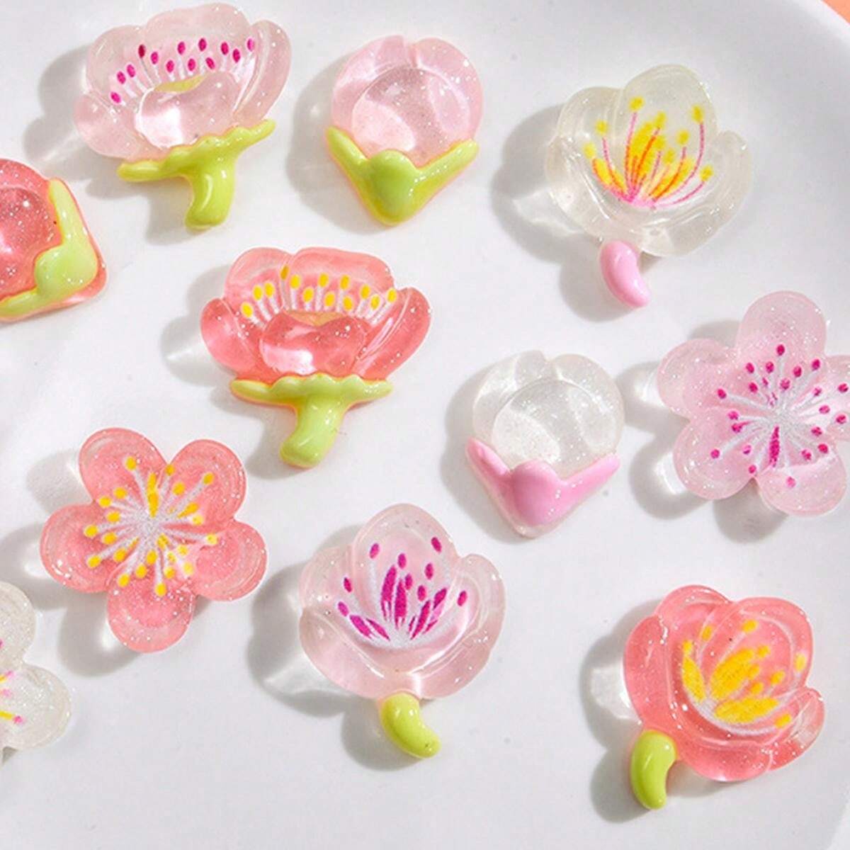 10pcs 3D Refrigerator Magnets, Random Assortment, Multiple Colors Of ...