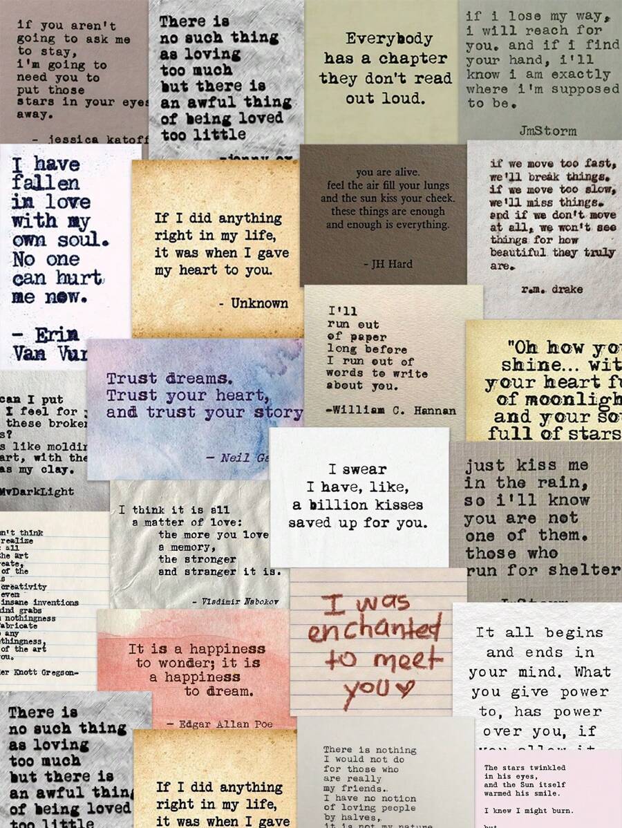 60pcs Retro Famous Quotes Stickers Retro Motivational Phrase Decorative ...