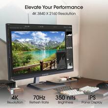 32" 3840x2160 Computer Monitor Gaming Office 70Hz IPS 4K UHD ...