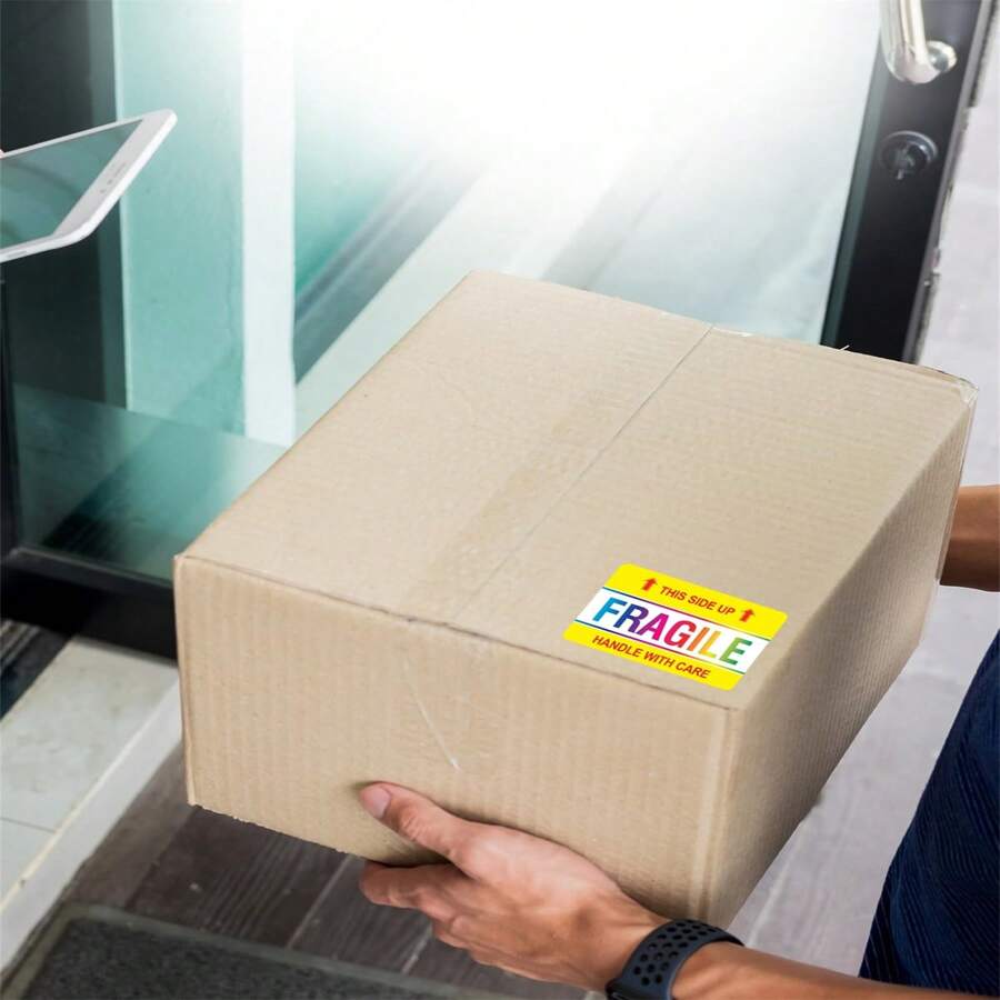 4x6 Fragile Stickers, For Shipping And Moving. Handle With Care 100 ...