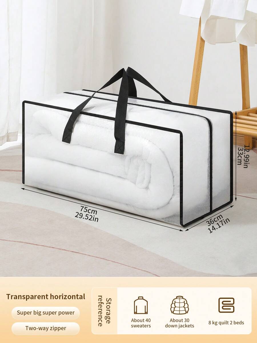 1PC New Quilt Storage Bag Large Capacity Clothes Cotton Quilt Sorting ...