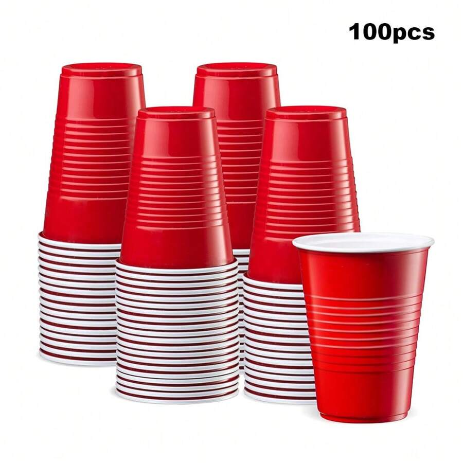 100 stks Multi-Size Party Beer Pong Cups, Game Set Bar Cups, Outdoor ...