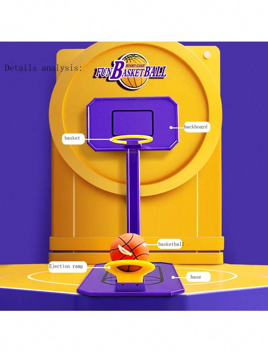 Desktop Basketball Arcade: Fun Interactive And Educational Toy ...
