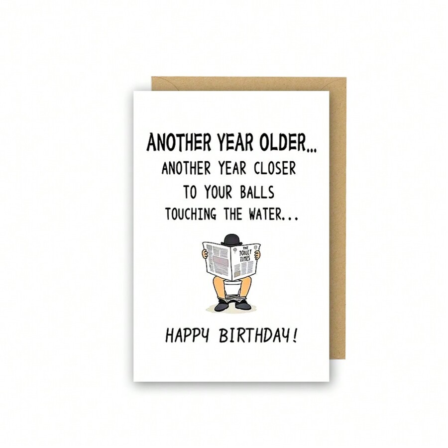 Funny Birthday Cards For Men, Humorous And Loyal Friend Cards For ...