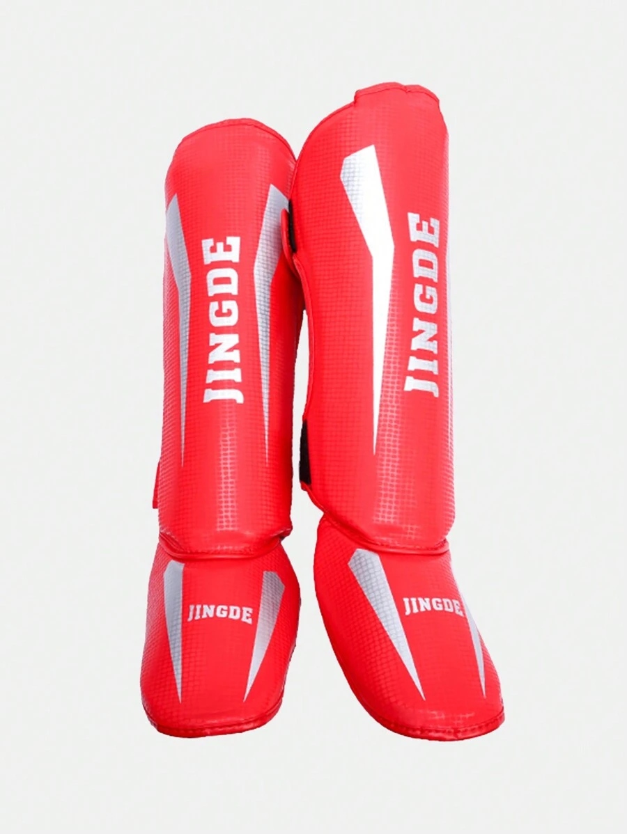 1 Pair Of Muay Thai Leg Guards For MMA Fight, Kickboxing And Taekwondo ...