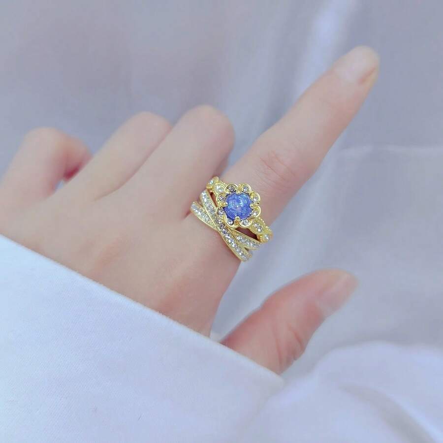 Luxury Fashionable Ring Set, Suitable For All Occasions Including ...