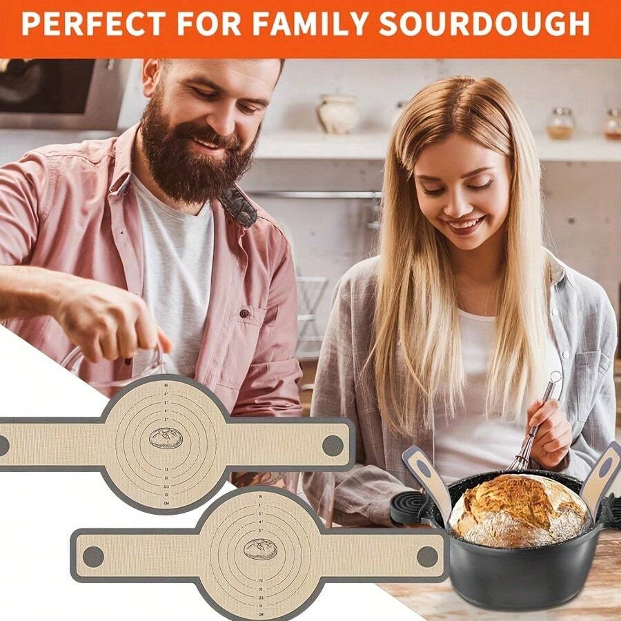 2pcs, Dutch Oven Silicone Bread Sling, Non Stick, Easy To Clean ...